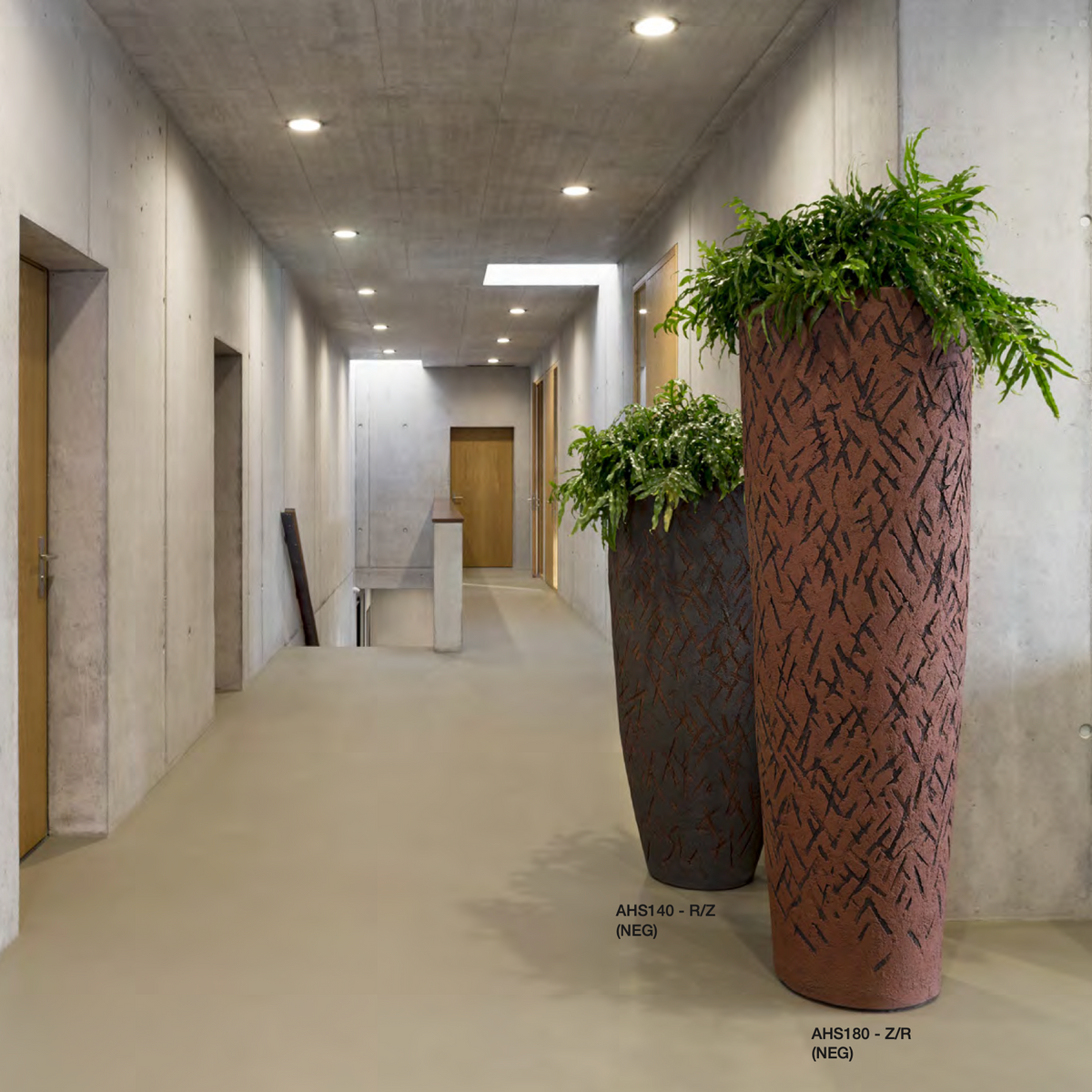 Atelier Vierkant AHSB Pflanzgefäß – Handgefertigte, frostbeständig